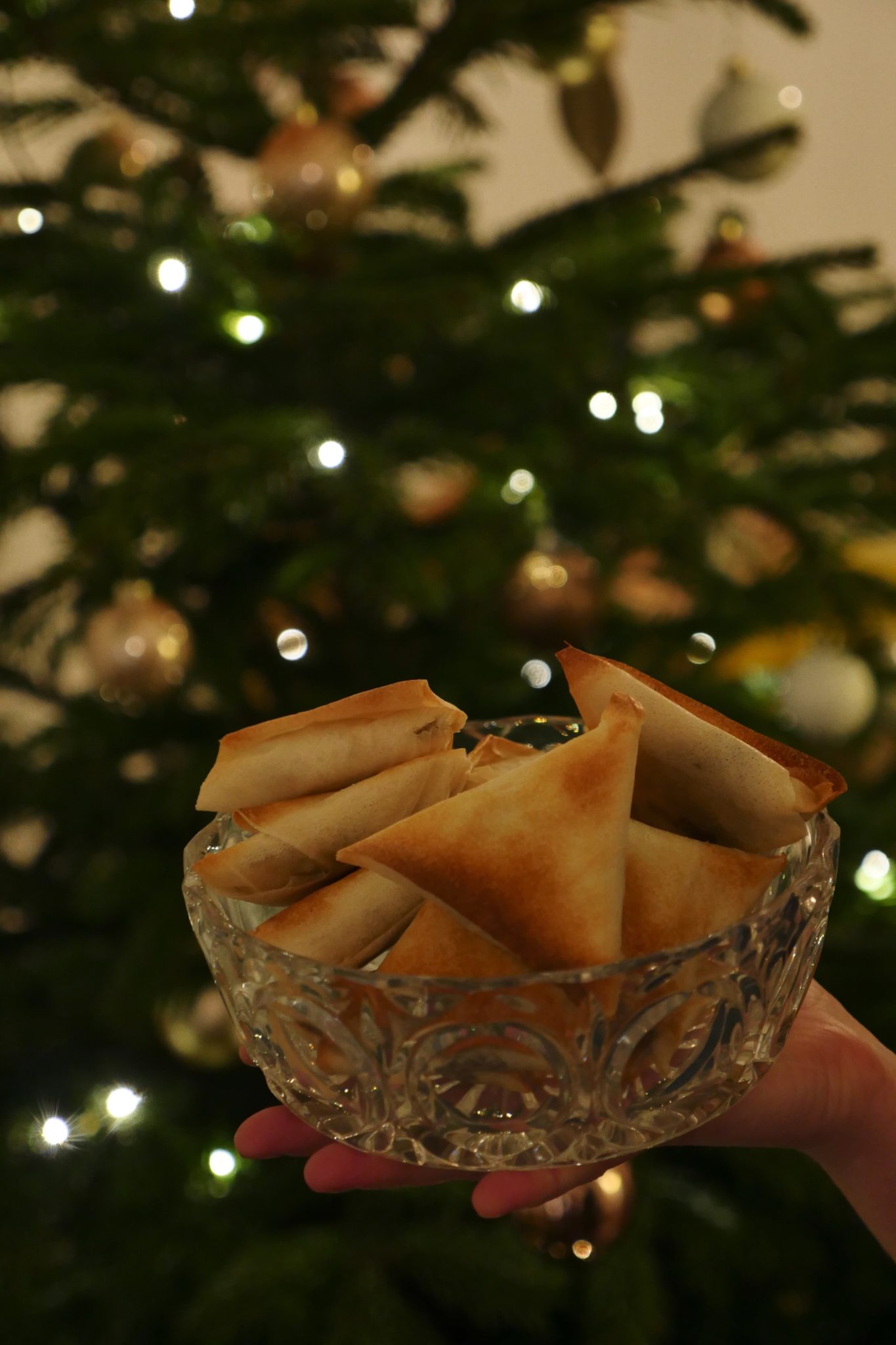 Samosa’s met bloedworst, witte pens met boerenkool, peer & speculoos ...